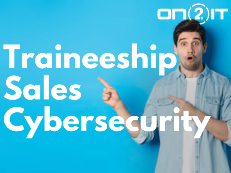 Traineeship Sales Cybersecurity - ON2IT Zero Trust Innovators